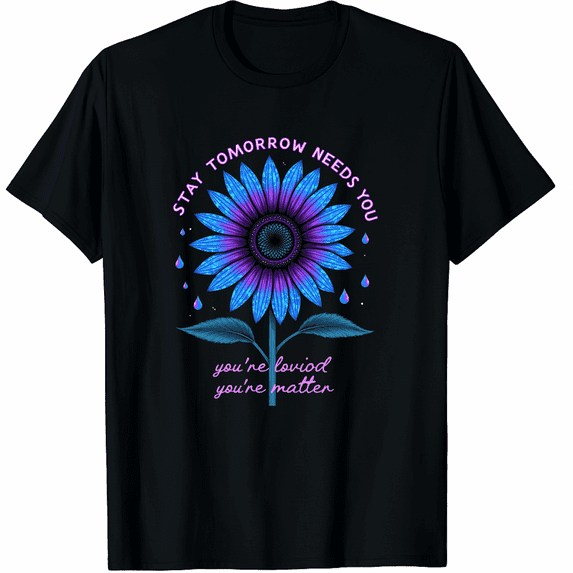 988 Suicide Prevention Stay Tomorrow Needs You Mental Health Graphic ...