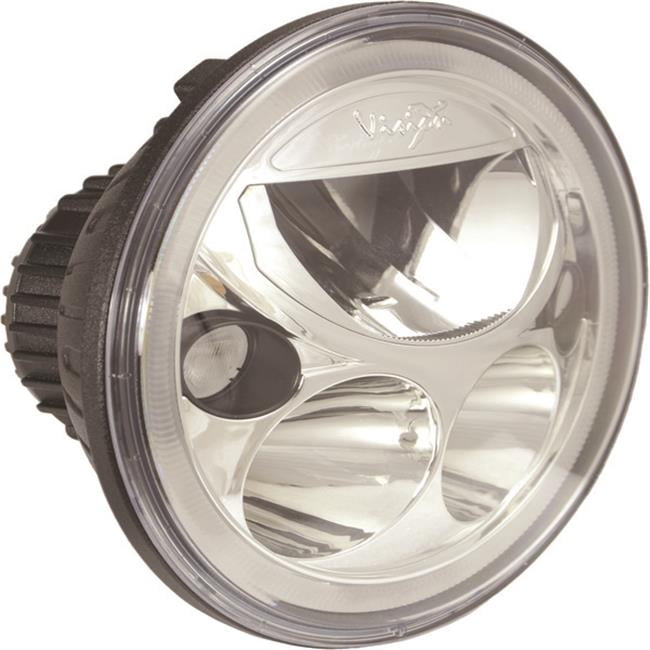 9891217 Single 7 in. Round Vortex LED Headlight - Walmart.com