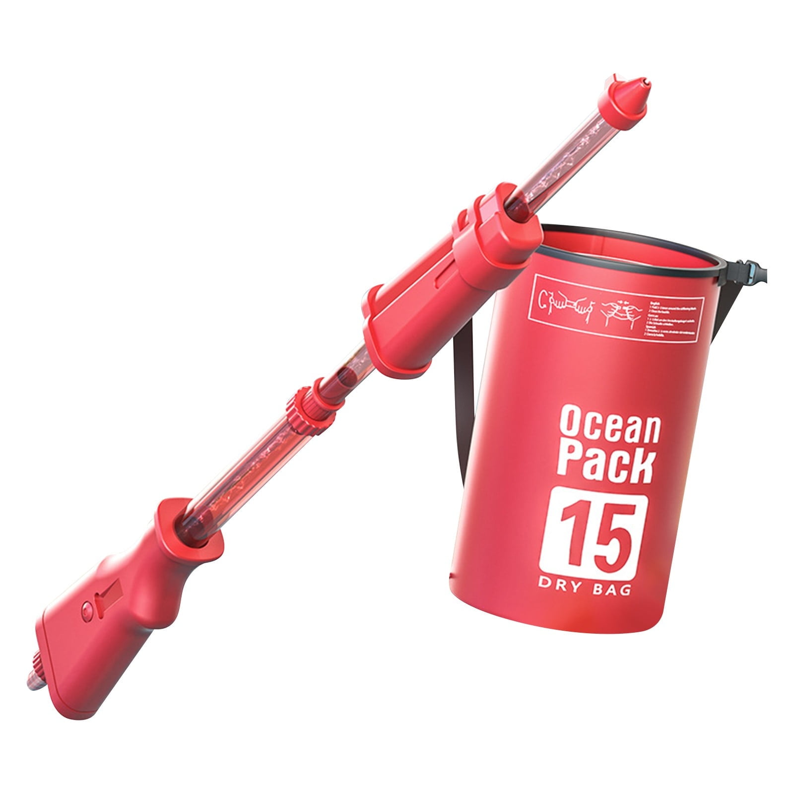 98K Pull-Out Backpack Water Cannon Kids Water Blaster –Kids' Manual ...