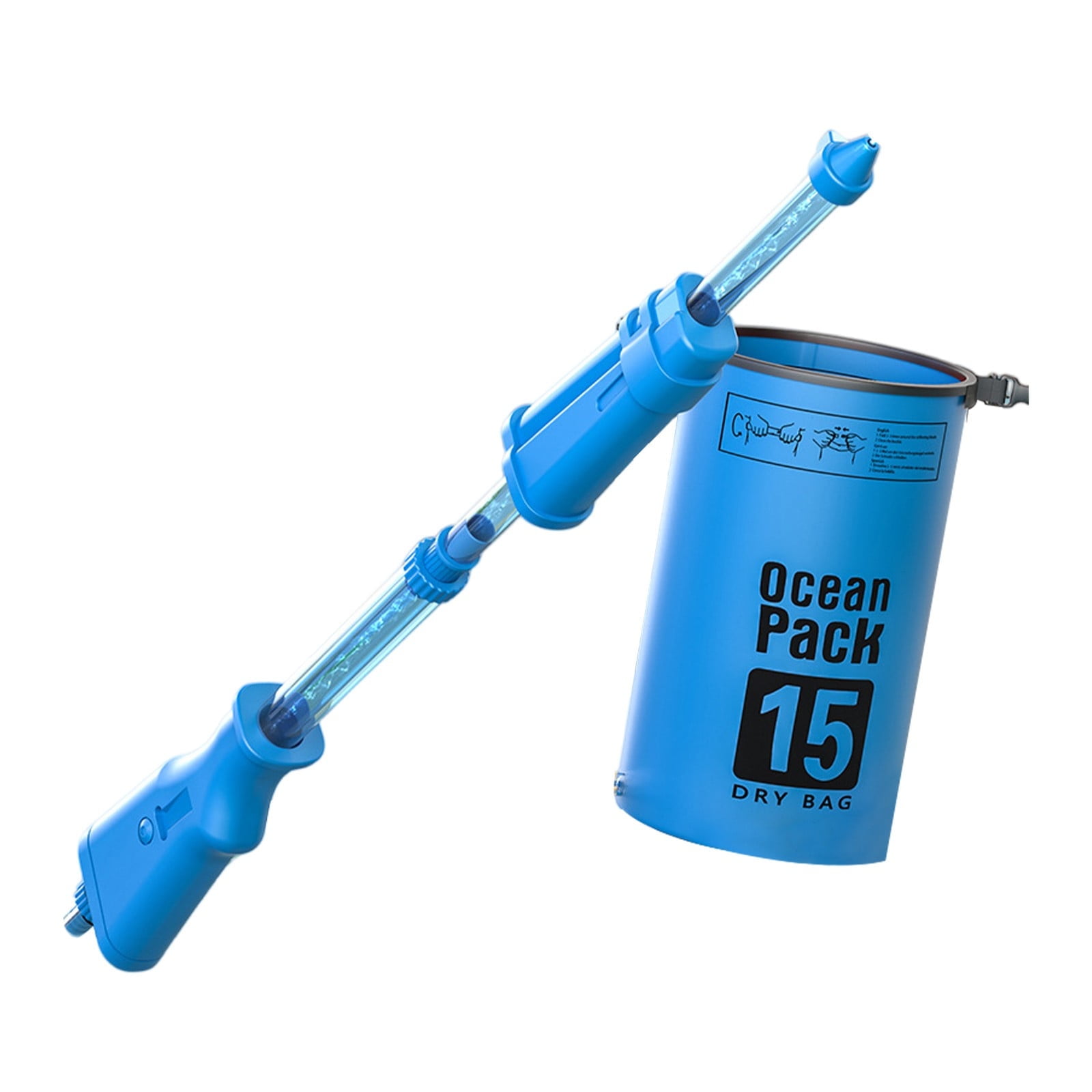 98K Pull-Out Backpack Water Cannon Kids Water Blaster –Kids' Manual ...