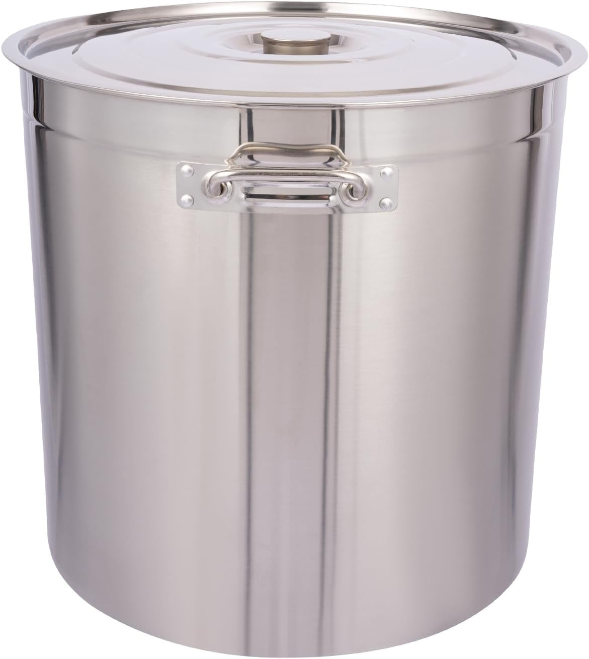 98L/103.5Qt Large Stock Pot with Lid,Nickel Free Stainless Steel ...