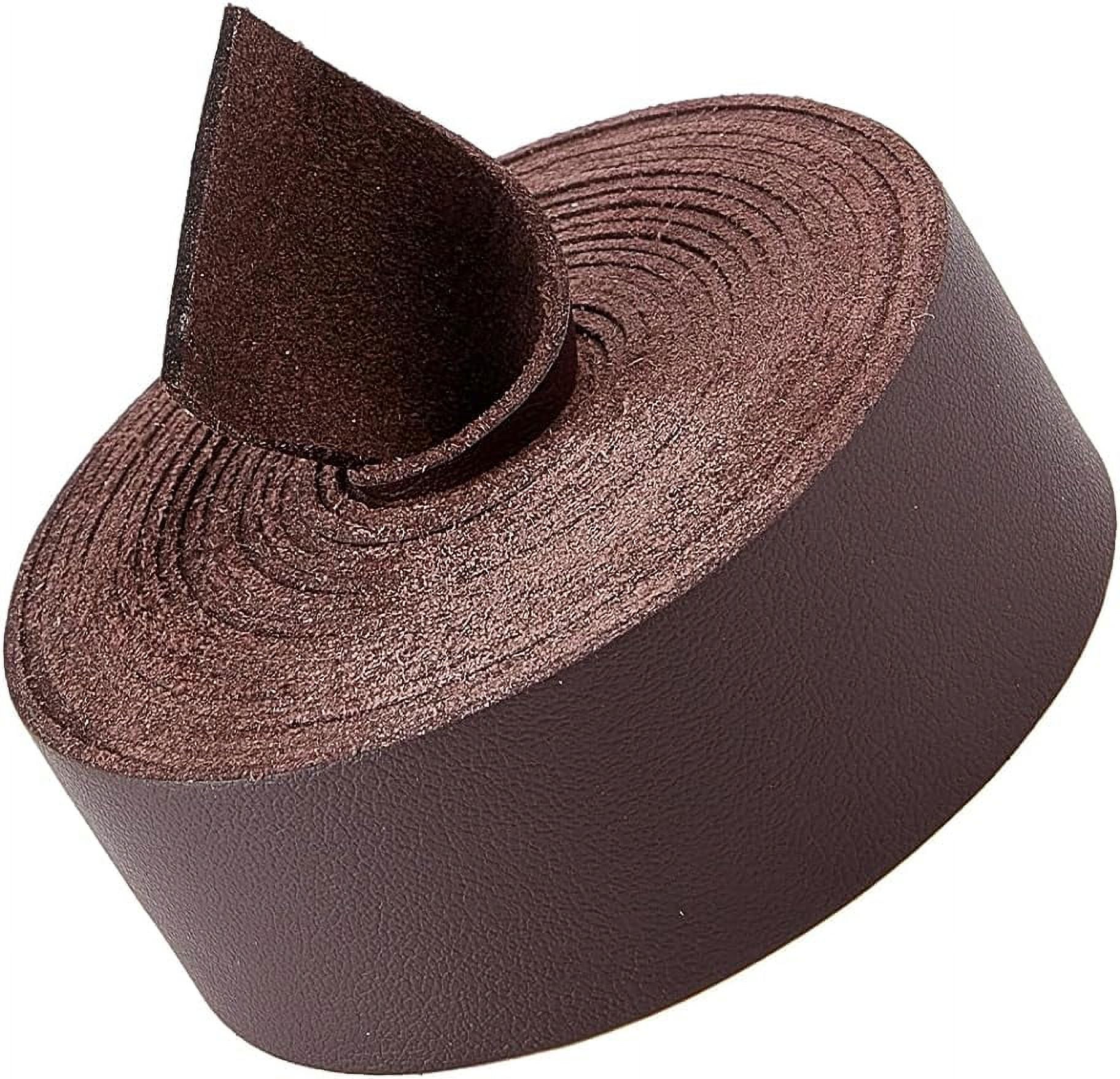 98inch Long Leather Strap Strips 0.98inch Wide Flat Leather Cord ...