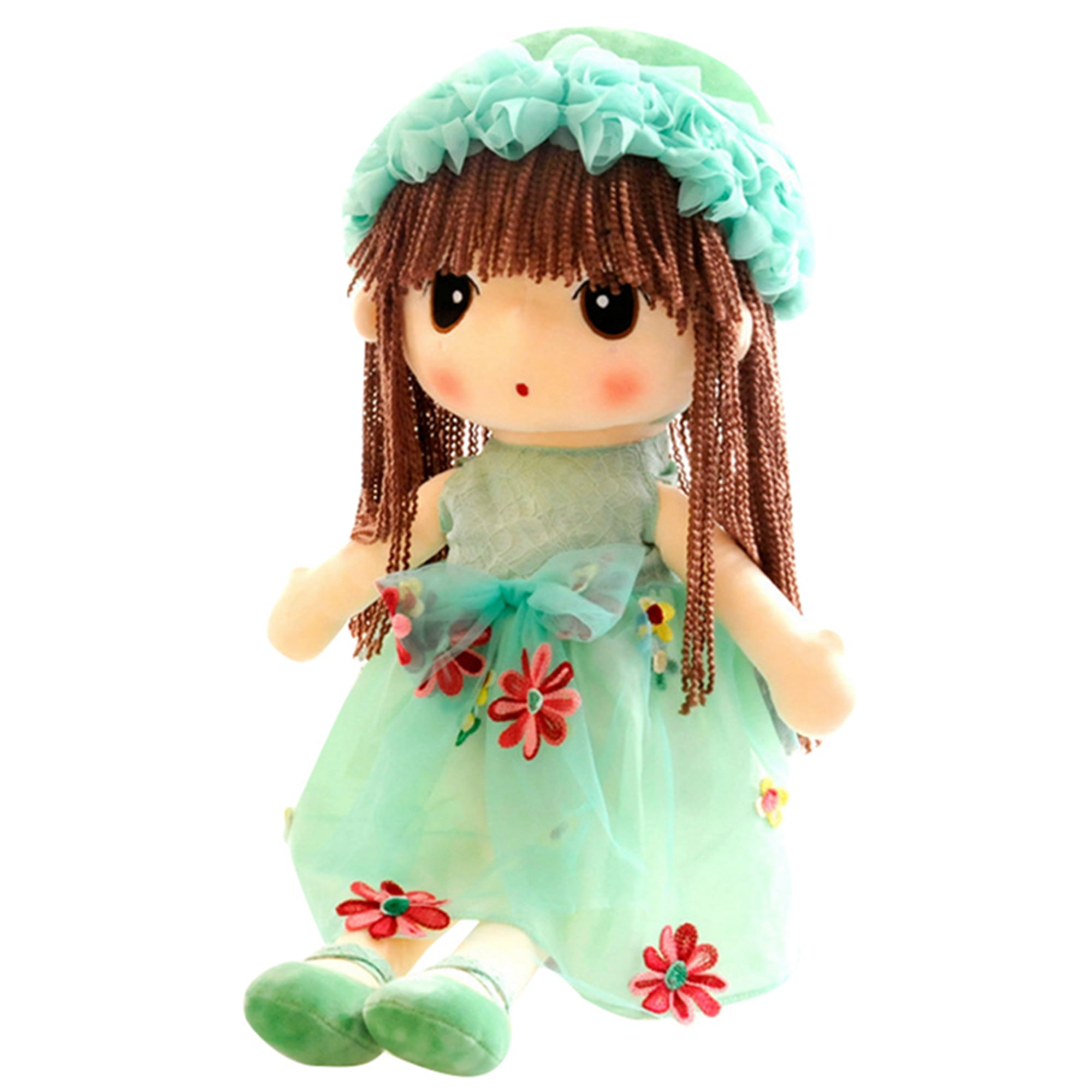 LSFYSZD Little Girl Cute Rag Doll Lovely Stuffed Doll Soft Plush Toys ...