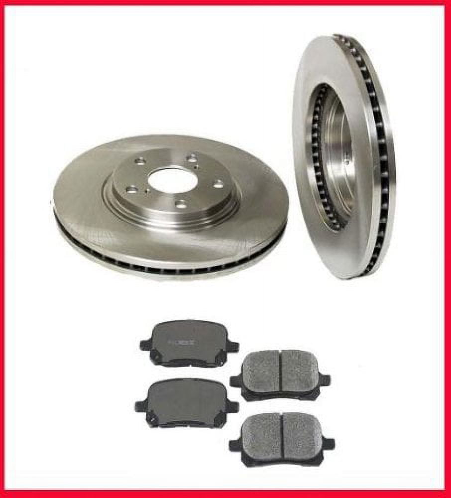 99-01 Lexus RX300 31266 (2) Front Brake Disc Rotors & CD707 Ceramic ...