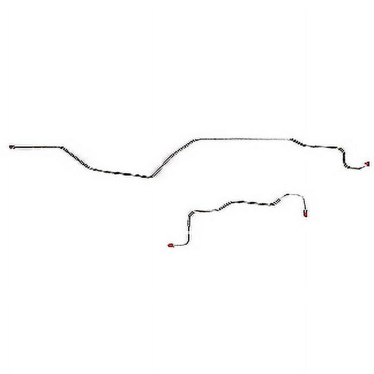 99-04 GMC Sierra 1500 Truck w/o Quadrasteer Rear Axle Brake Line Set ...