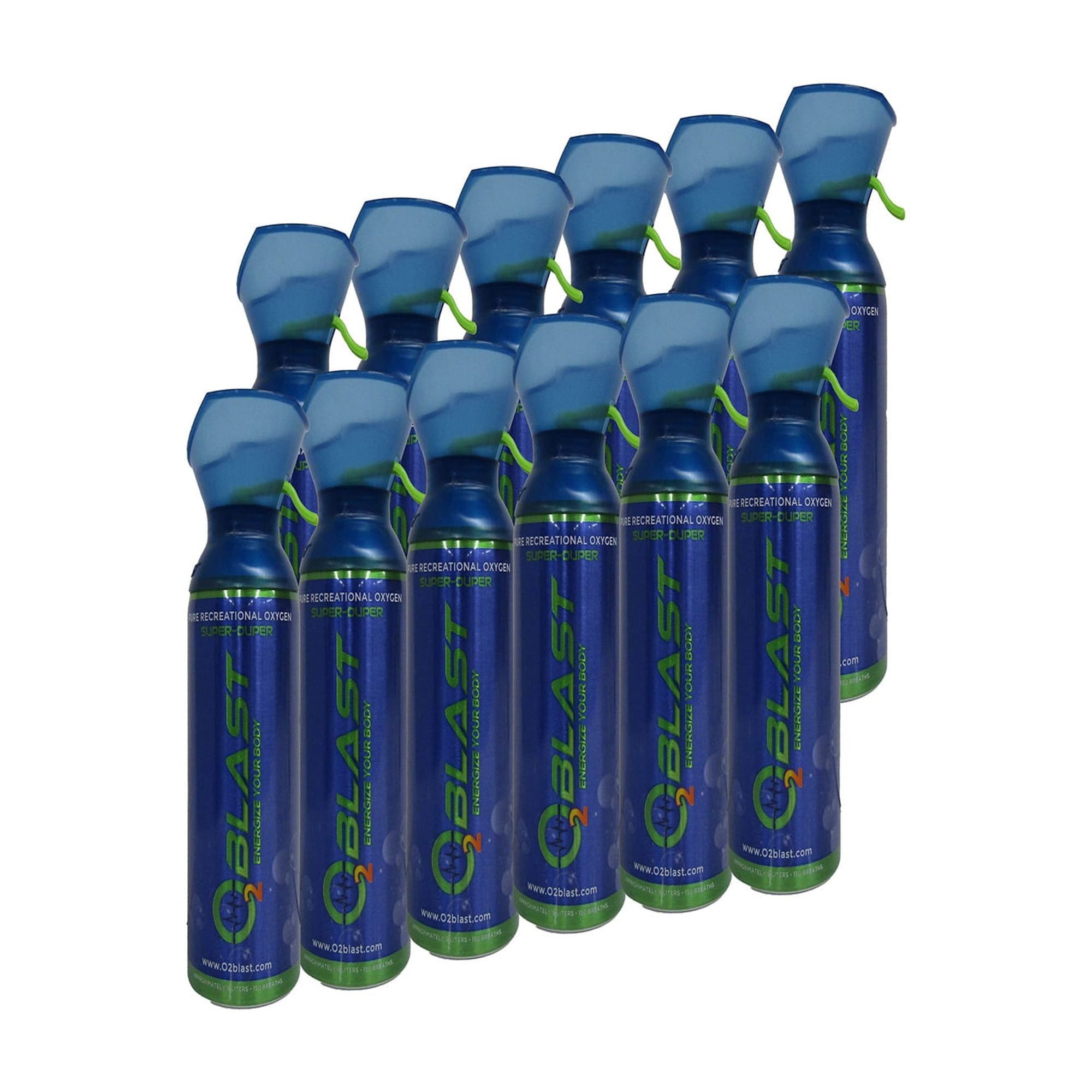 O2 Blast Oxygen Supplement, Quick Recovery 4 Liter Can (Pack of 14 ...