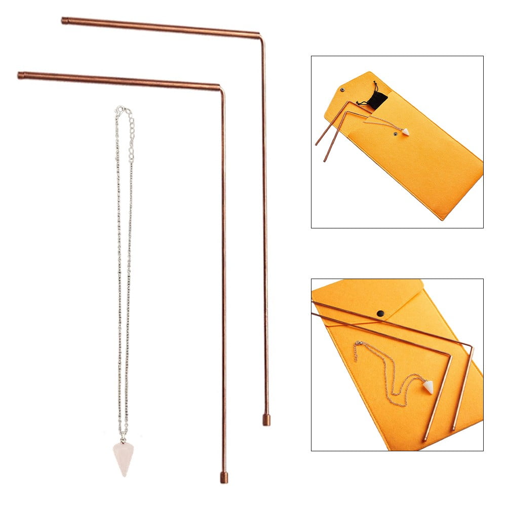 99.9% Copper Dowsing Rod Dowsing Pendulum - Water Diversion Divination ...