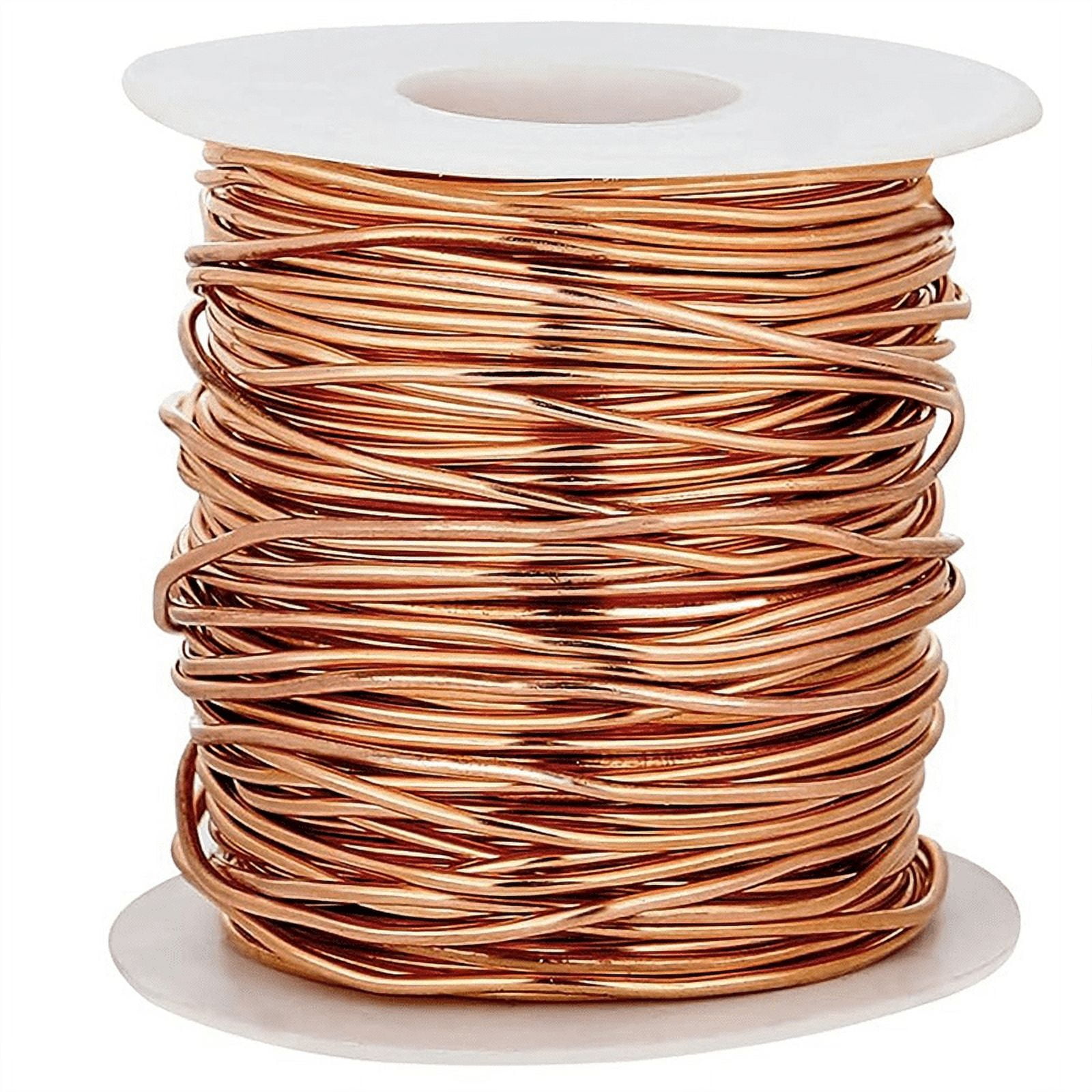 99.9% Dead Soft Copper Wire, 18 Gauge/ 1 mm Diameter, 213 Feet/ 65 M ...