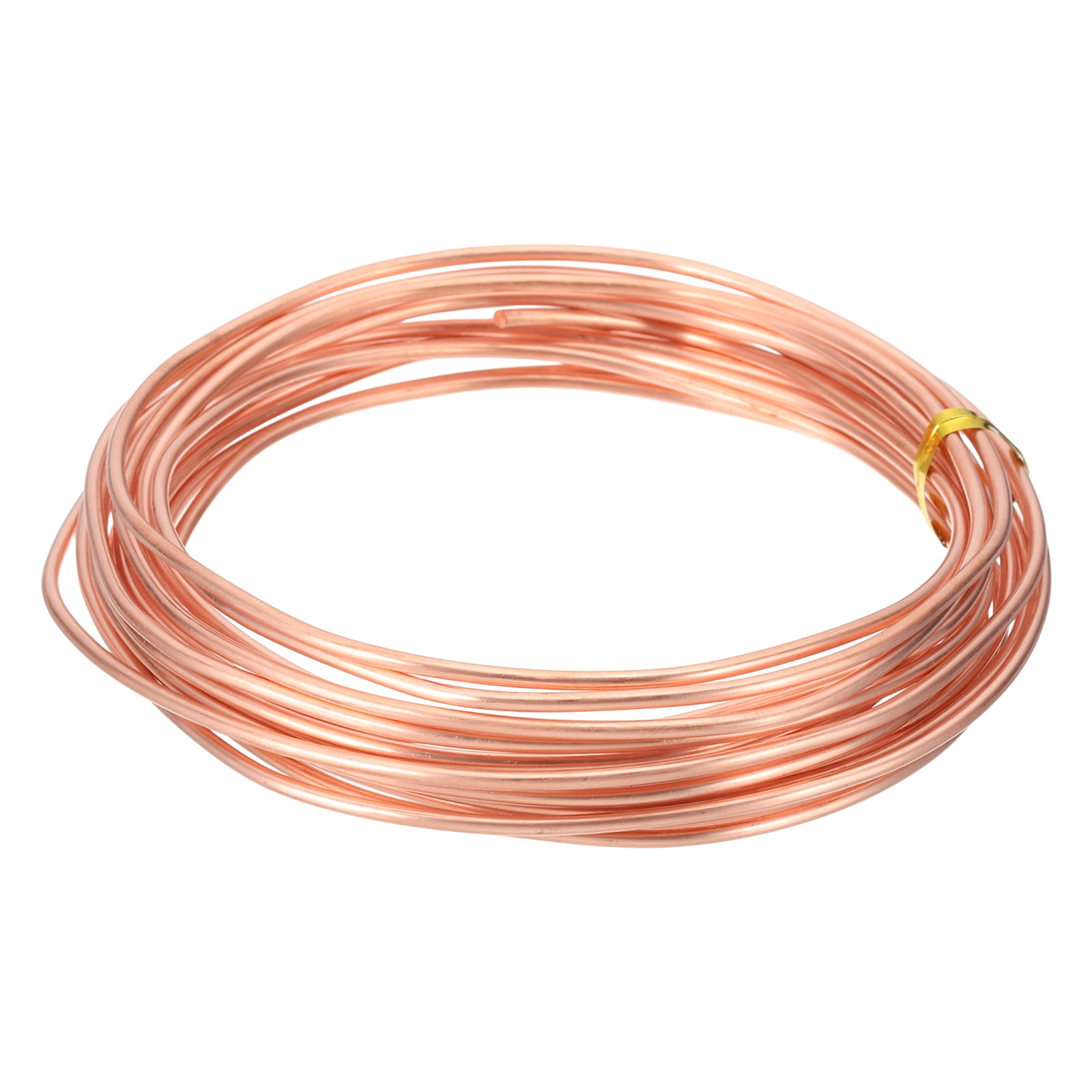 99.9% Pure Copper Wire for Jewelry Making, 12 Gauge (2mm) Copper Craft ...