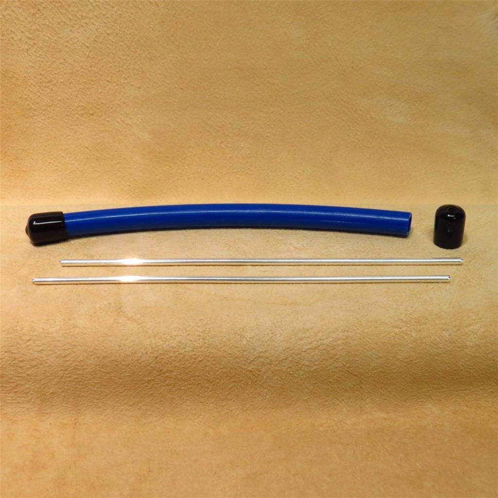 99.995% Pure Silver Wire 10 Gauge • 4-inch Rod Set (2 Rods) w/Storage ...