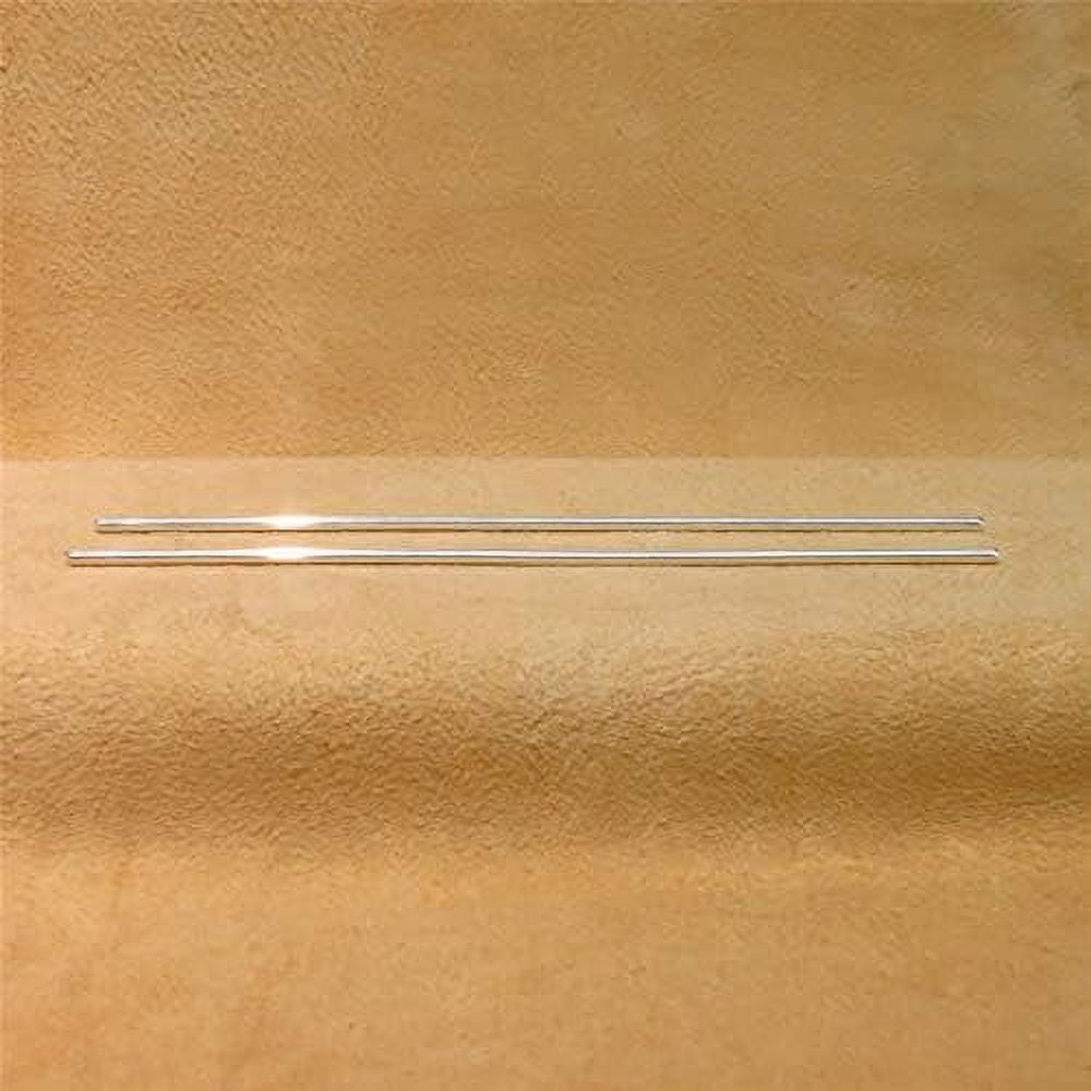 99.995% Pure Silver Wire 10 Gauge • 6-inch Rod Set (2 Rods) • Origin ...