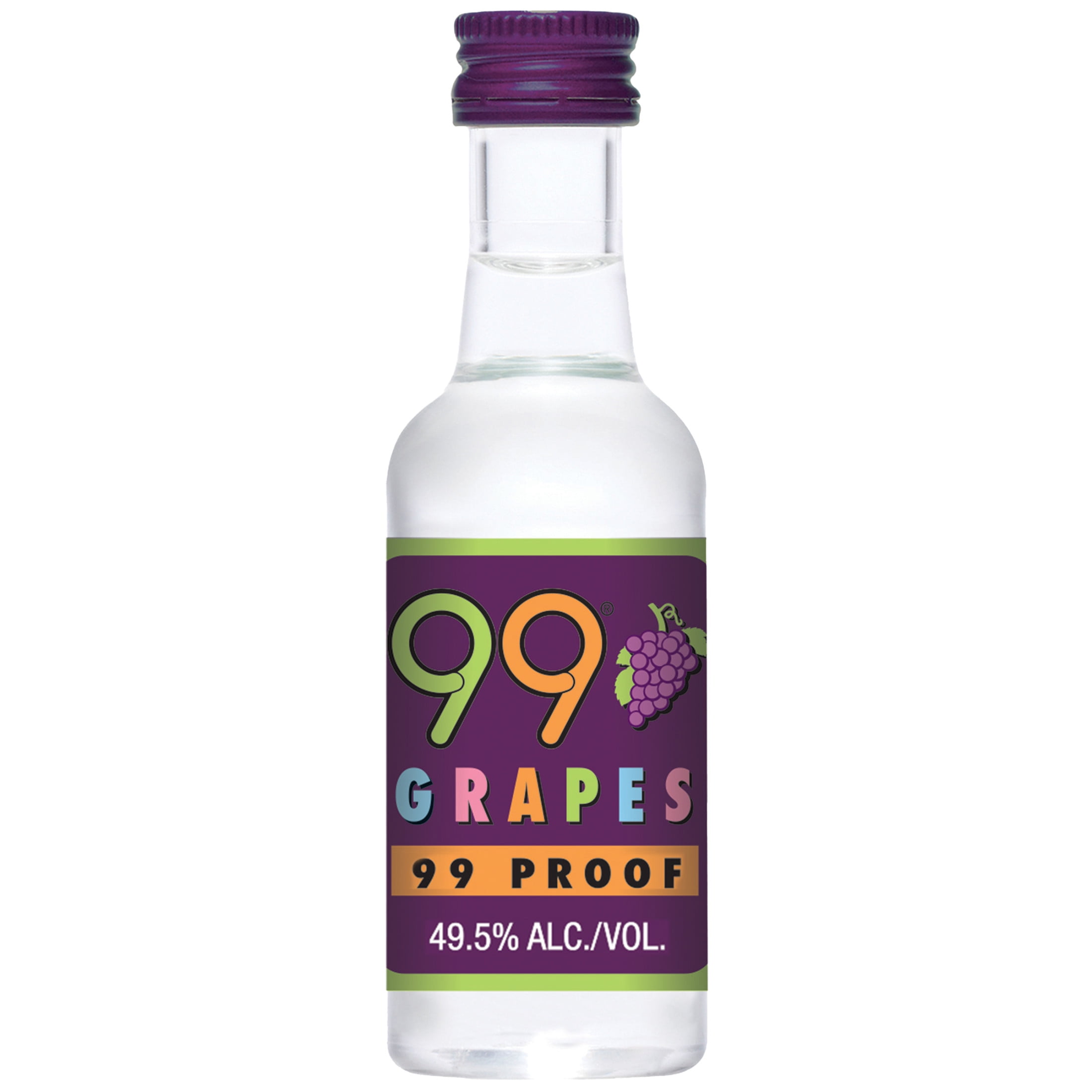 99 Brand Grape Liqueur, 50ml Liquor, 49.5% Alcohol - Walmart.com