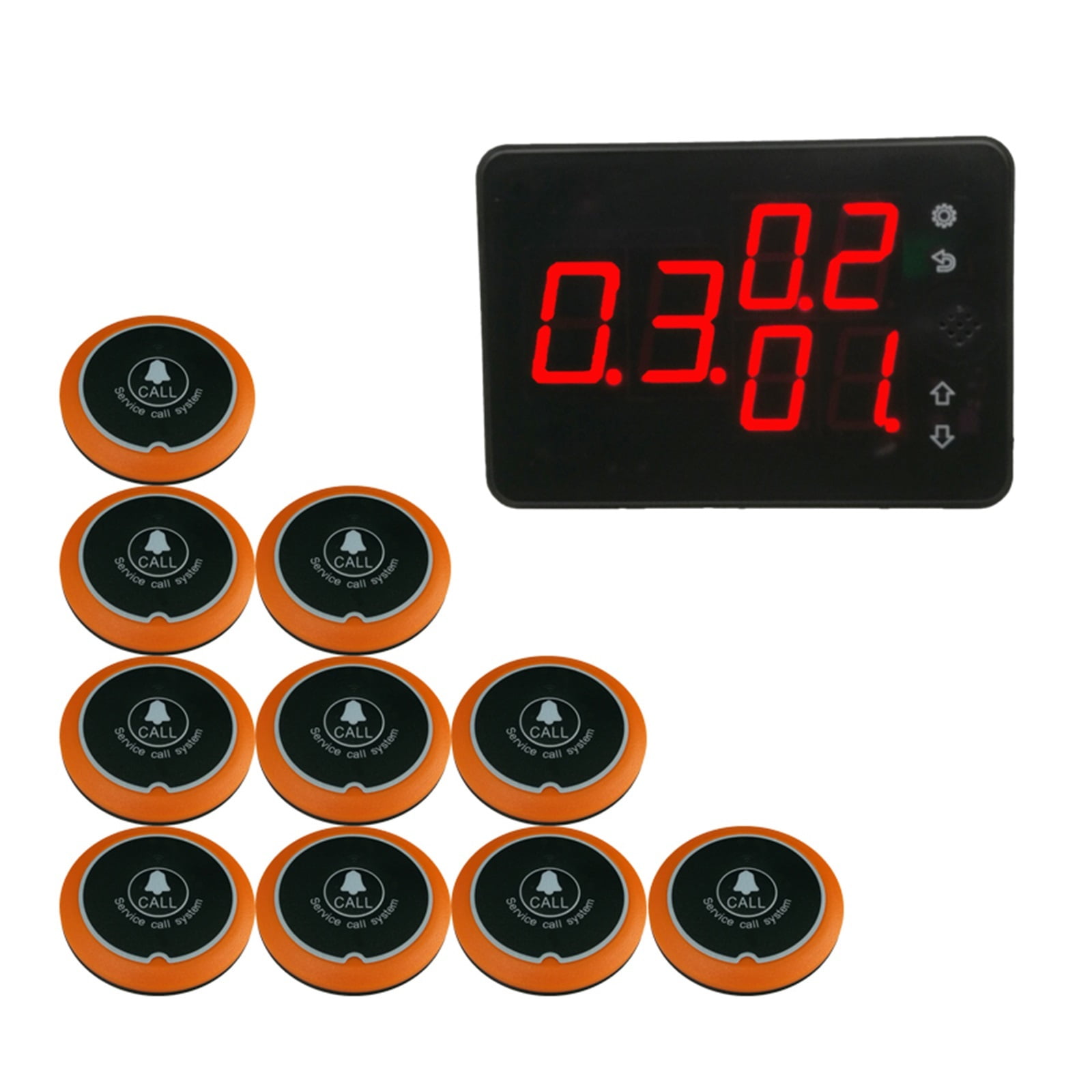99 Channel Wireless Waiter Calling Bell System Restaurant Service ...