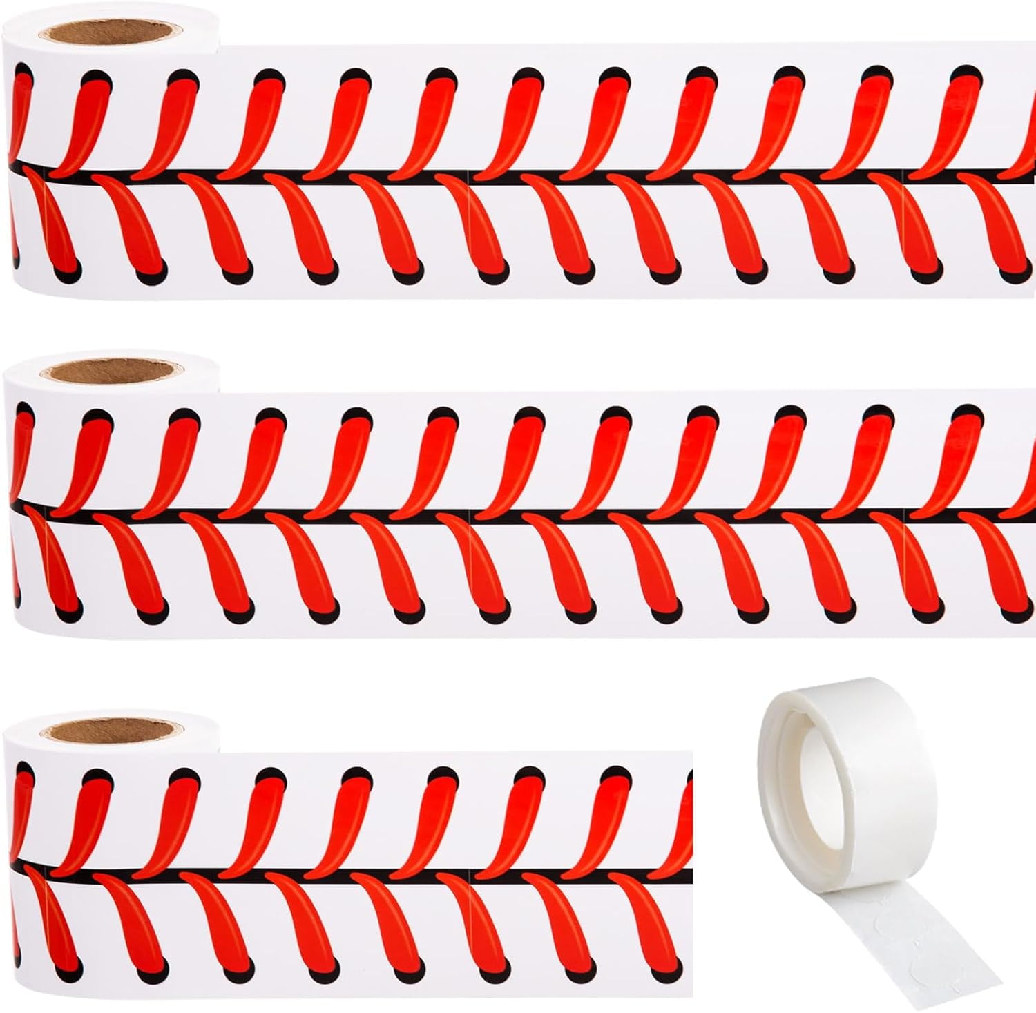 99 Feet Baseball Bulletin Board Border Baseball Patterned Straight ...