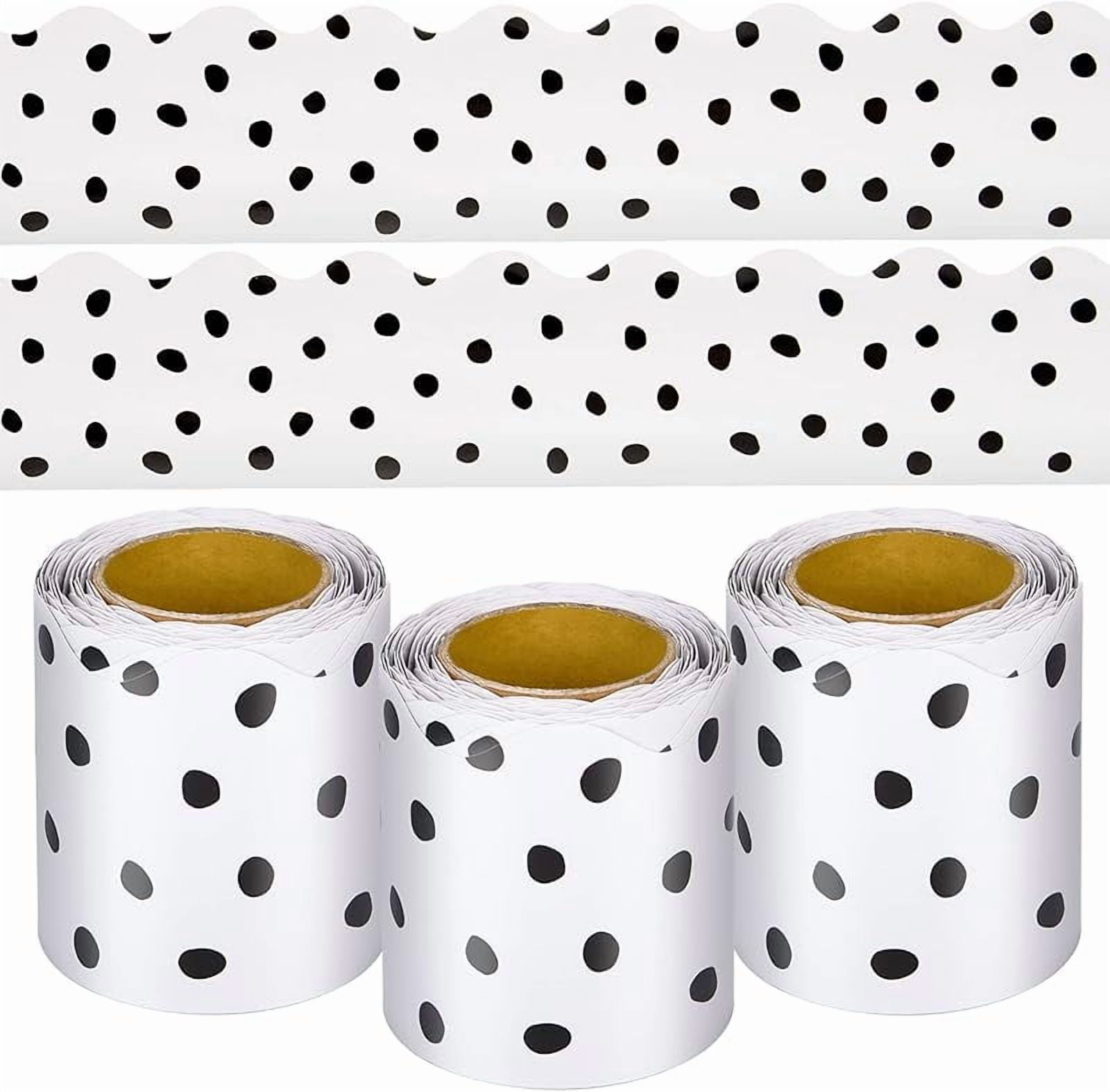 99 Feet Burlap Bulletin Board Border 3 Rolls Burlap Scalloped Borders ...