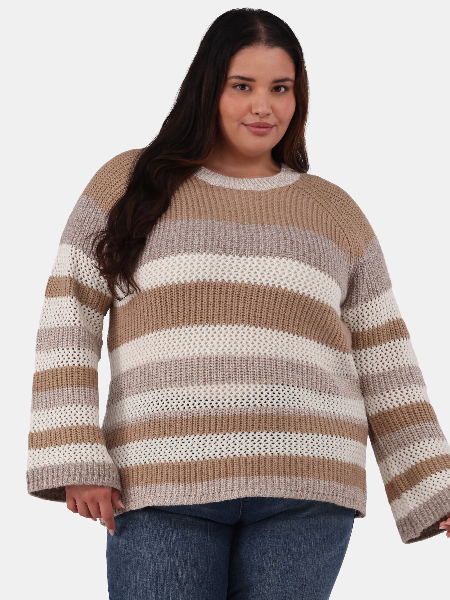 Customer reviews for 99 Jane Street Women's Plus Textured Striped ...