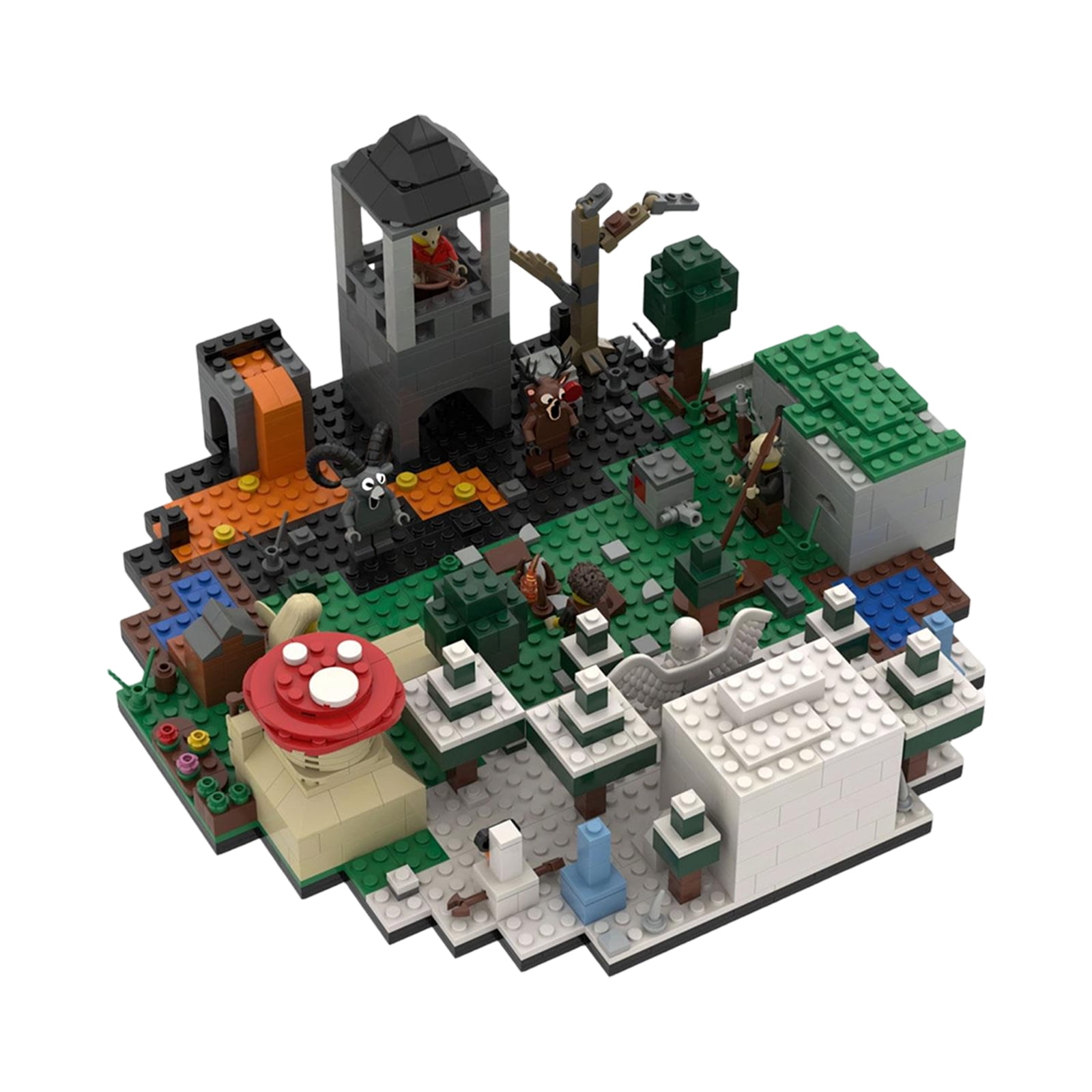 99 Nights In The Forest Building Blocks Set - DIY Toys Ideal Gift ...