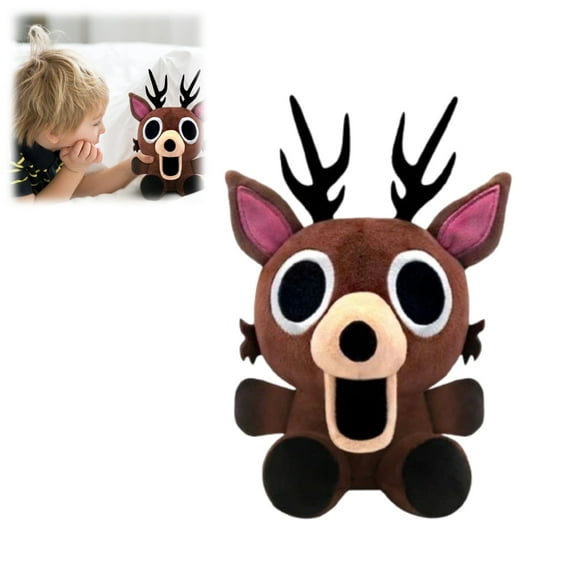 99 Nights Forest Plush Toy - 7.9 Inch Deer Monster Stuffed Animal, Soft ...