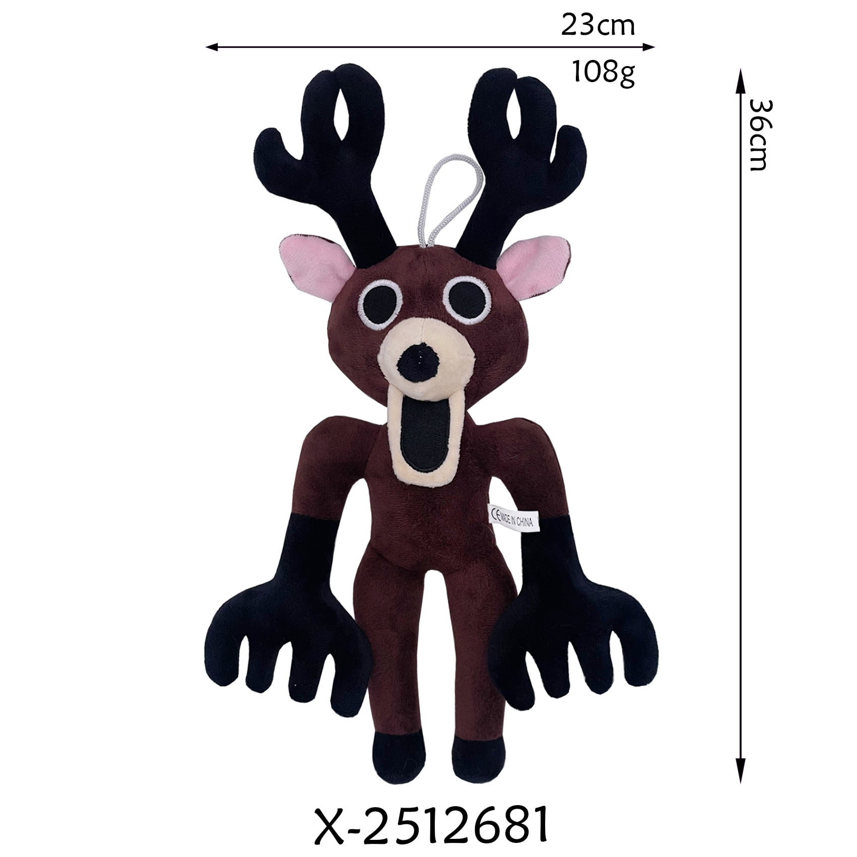 99 Nights Horror Game Peripheral 99 Nights Reindeer Plush Toy Doll Gift ...