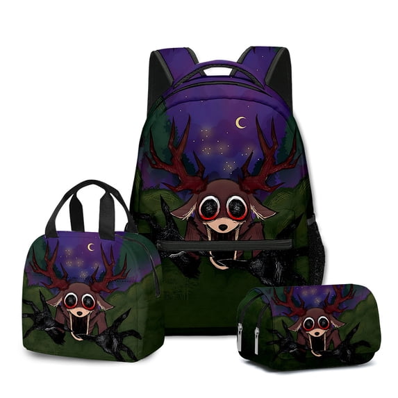 99 Nights In The Forest Backpack Lunch Bag and Pencil Case 3Pcs Set 99 ...