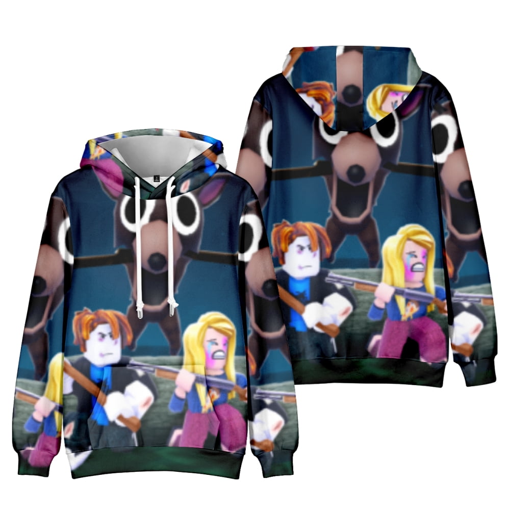 99 Nights In The Forest Character Group Hoody for Kids Boys 99 Nights ...