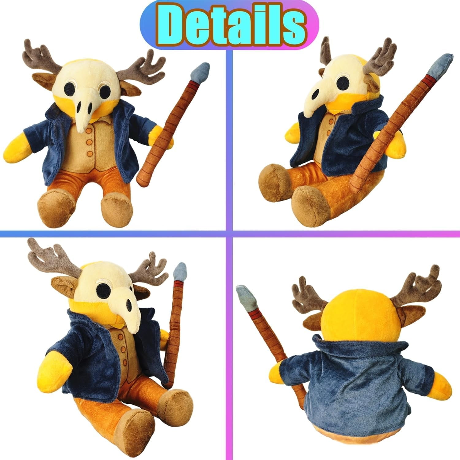 99 Nights In the Forest Plush 9.8" Super Soft Stuffed Toy Fall Plush ...