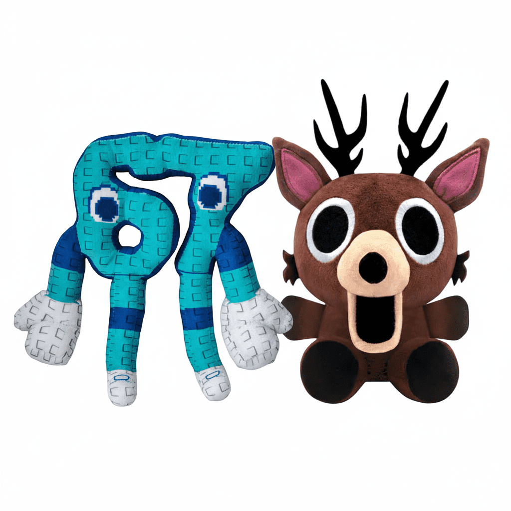 99 Nights In the Forest Plush Toys, Alphabet Lore Inspired 67 Number ...