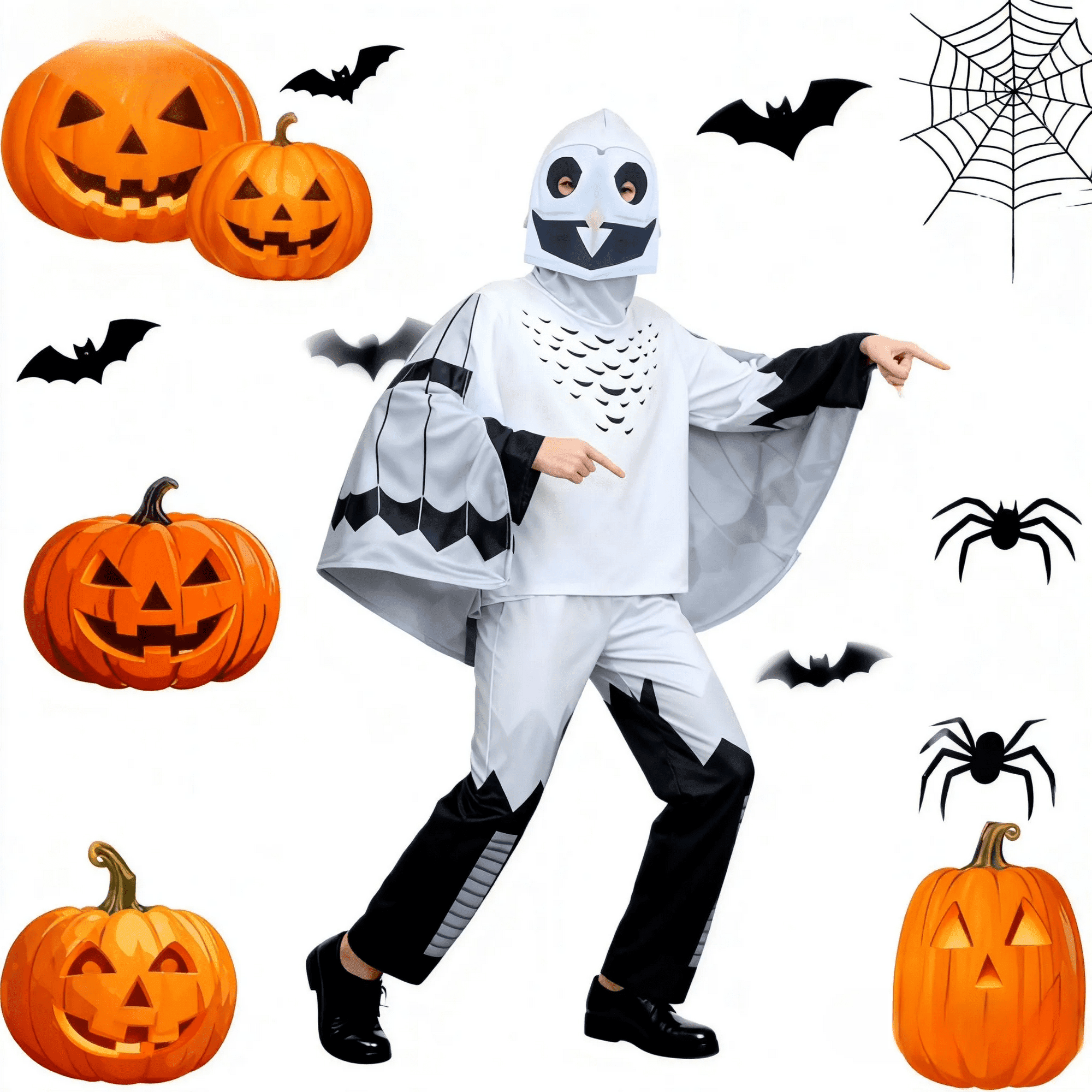 99 Nights in The Forest Owl Monster Costume Set for Kids, Inspired by ...