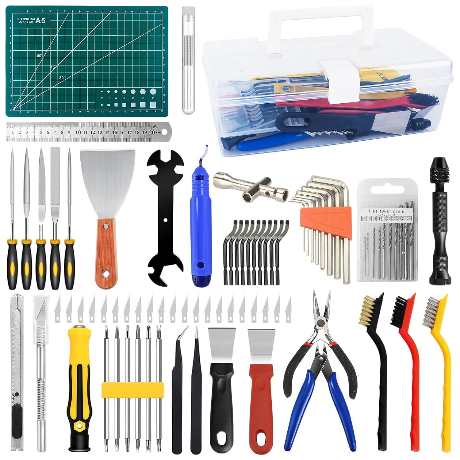 99 PCS 3D Printing Tool Kit, 3D Printer Accessories with Cleaning ...