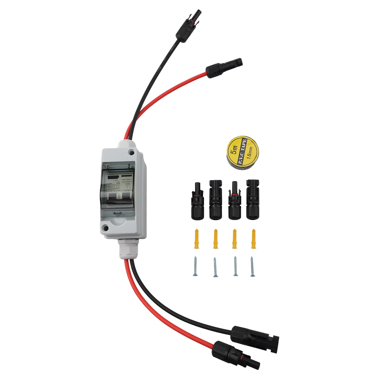 99% Qualified Rate Outdoor Use Solar Panel Systems DC Circuit Breaker ...