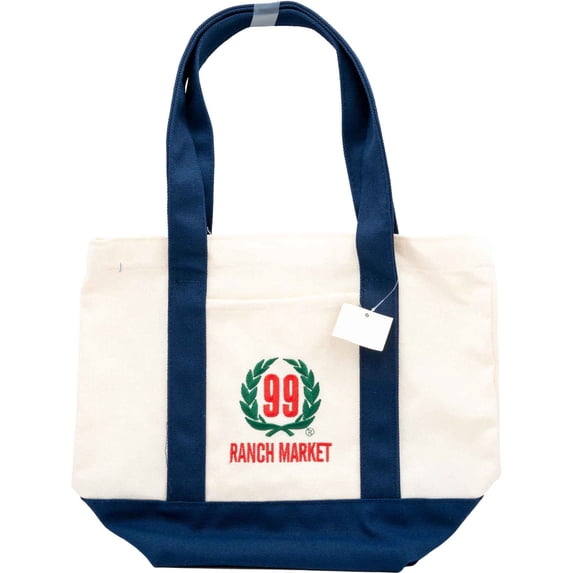 99 Ranch Mini Canvas Tote Bag Navy 1 ea - Walmart.com
