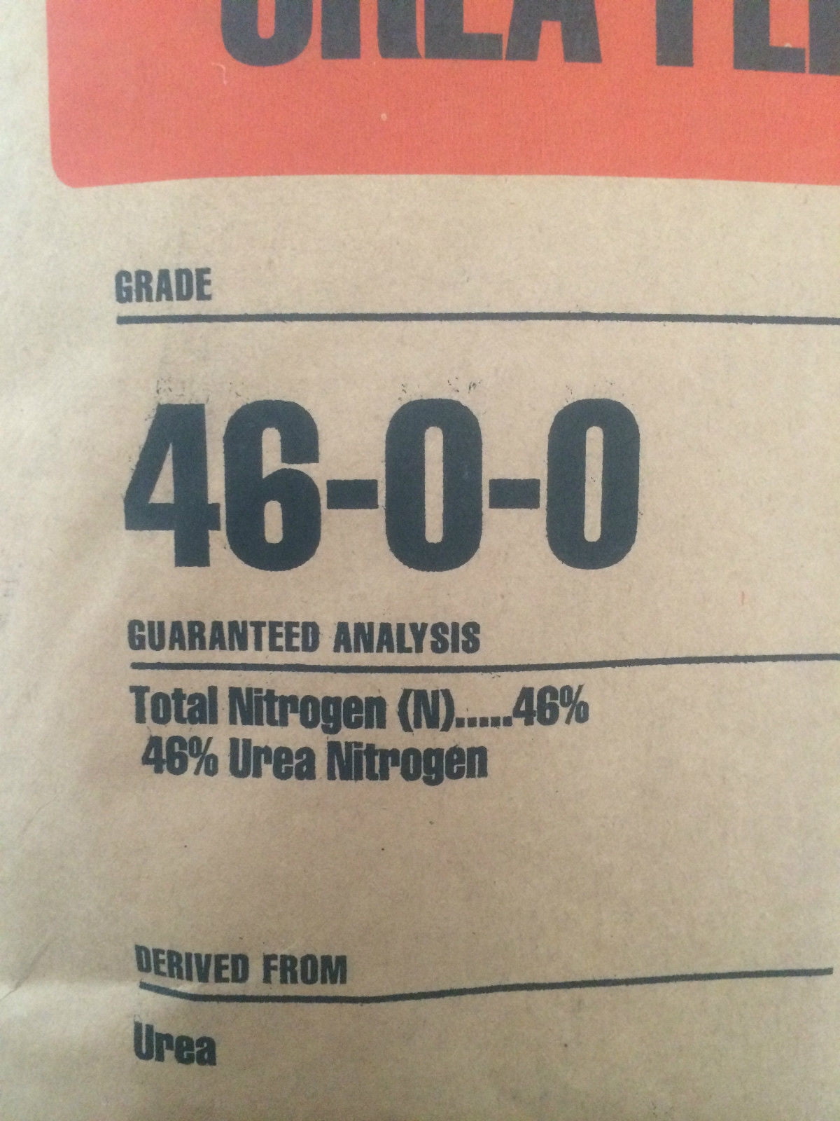 99+% Urea Commercial Grade Nitrogen Fertilizer 46-0-0 SAME DAY SHIPPING ...