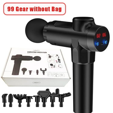 16-Drive 8-Head Massage Gun Set, Deep Tissue Massage Gun with 9 Levels ...