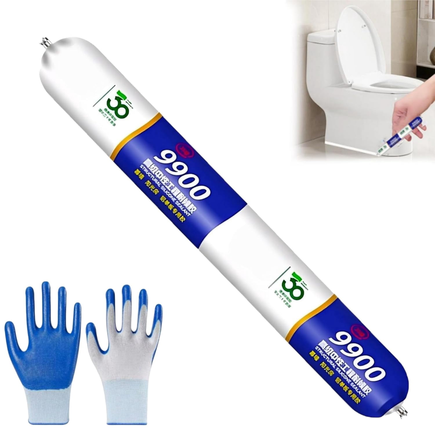 9900 Sealant Waterproof, Outdoor Silicone Waterproof Sealant 9900, 700G ...