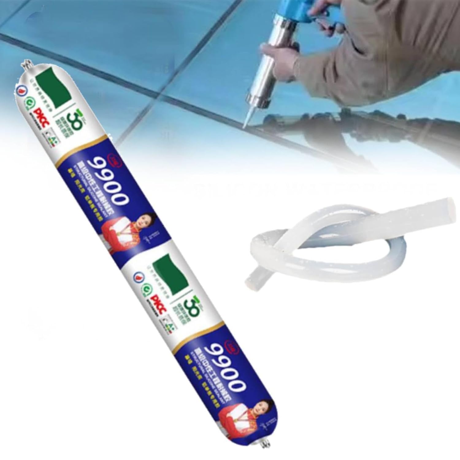 9900 Sealant Waterproof,Permanent Solution for Roof & Wall Cracks ...