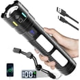 990000LM Long Range Tactical Flashlight, 5000ft 4 Modes Red Strobe for ...