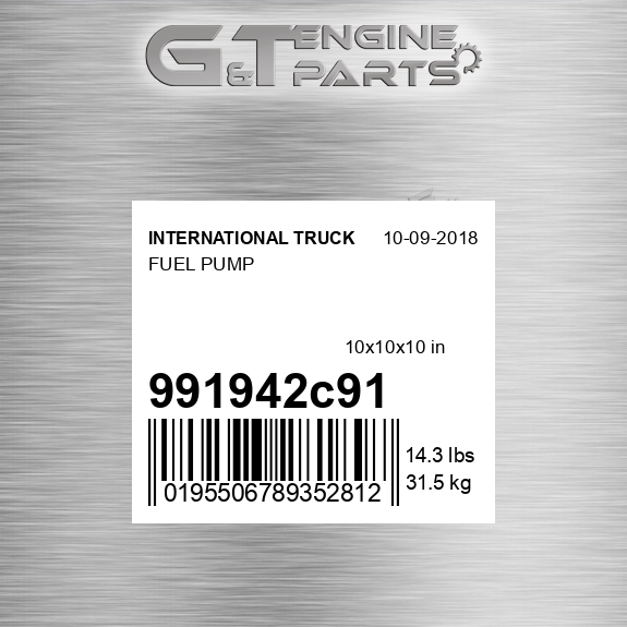 991942C91 FUEL PUMP fits INTERNATIONAL TRUCK (New OEM) - Walmart.com