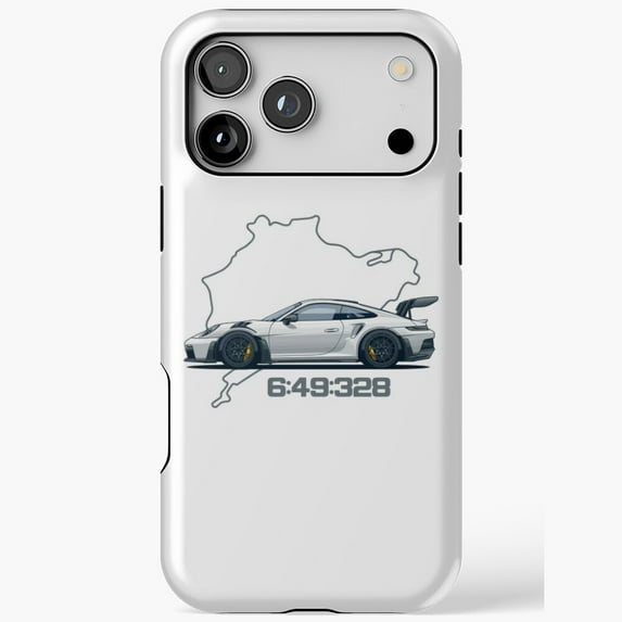 992 GT3 RS Nordschleife Racing Car Phone Cover for iPhone 11 12 13 14 ...