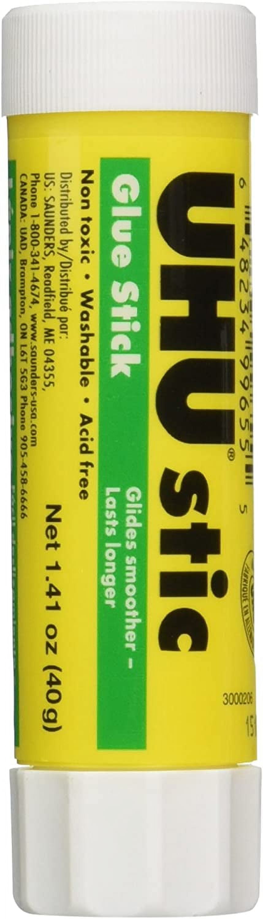 99655 Glue Stick, 1.41 oz, Pack of 6, Clear/ White - Walmart.com