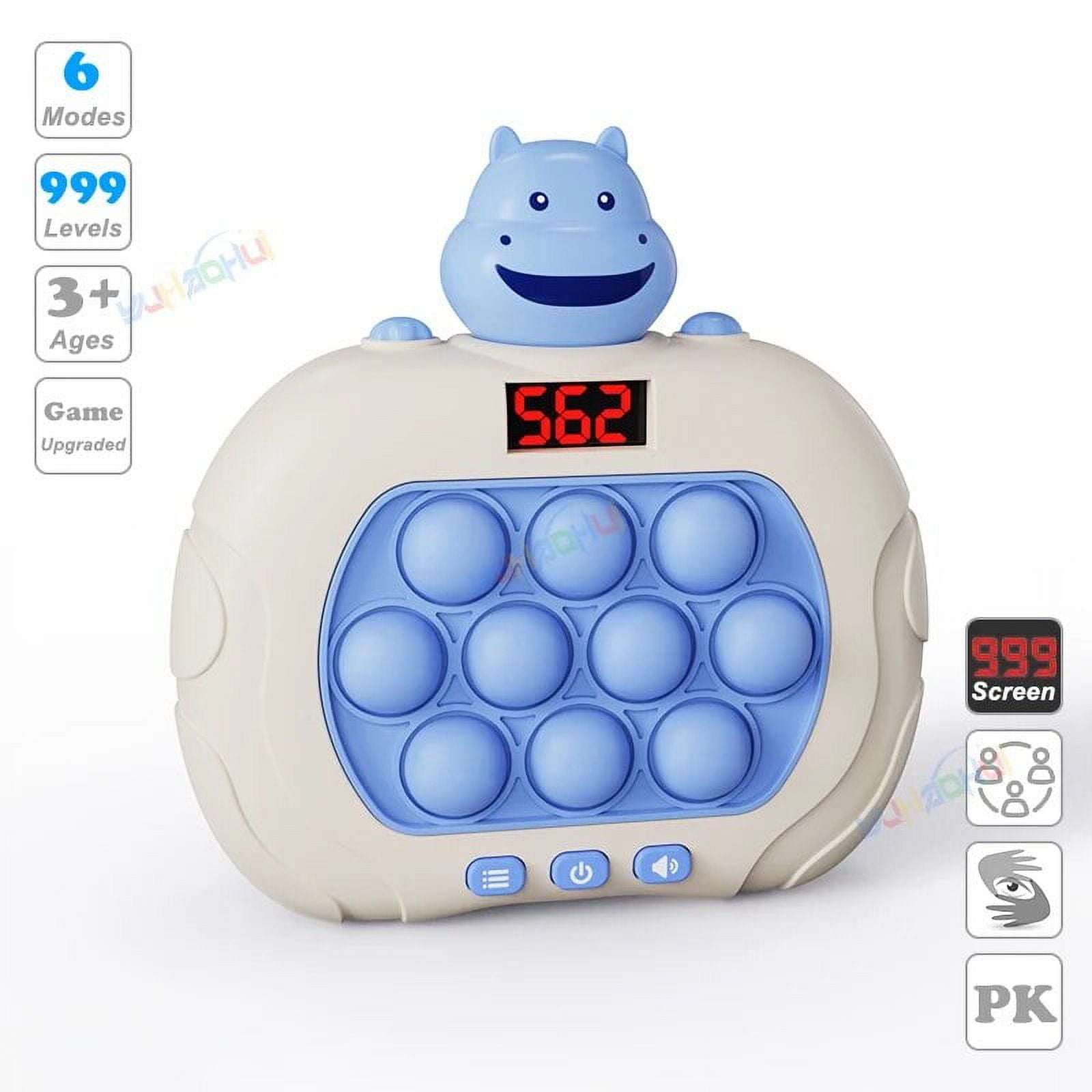 999 Level Electronic Pop Push Quick Push Game Console with LED Display ...