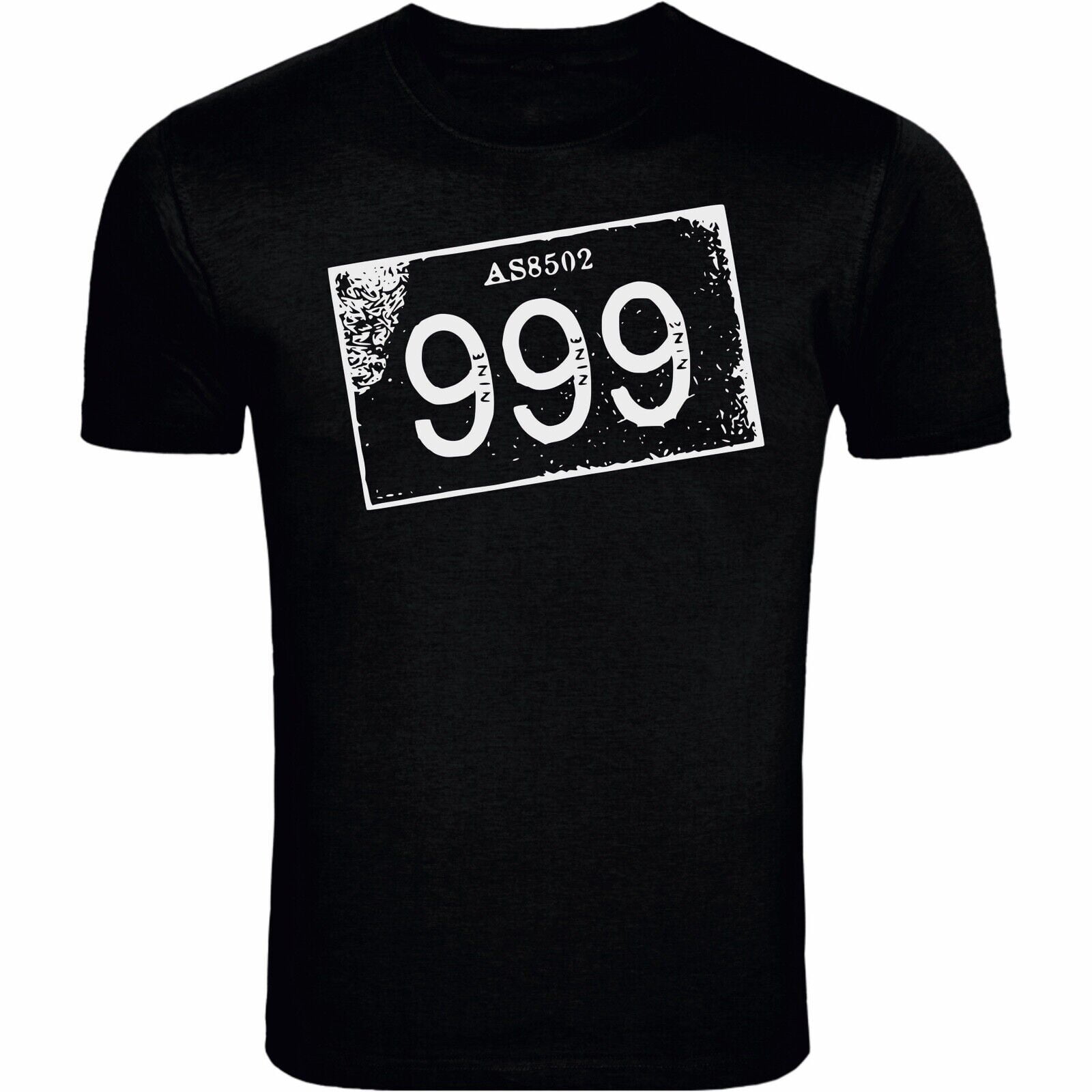 999 - Punk Rock Band T-Shirt, New Wave, 1977 Free delivery - Walmart.com