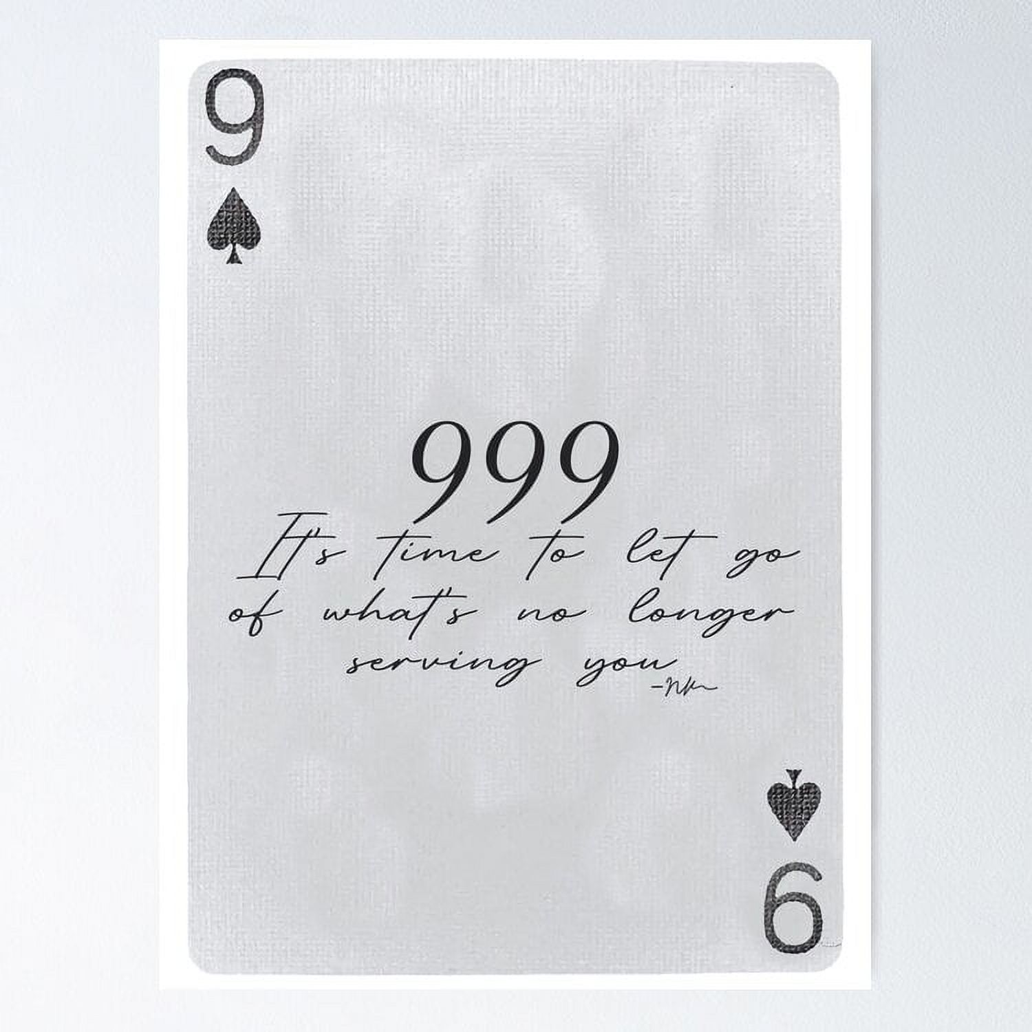 999 SPADES - DECK OF ANGELS NIKKIRAYE UNFRAMED Poster, 24x36 - Walmart.com