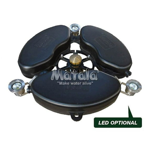 Matala 1/3 HP Floating Fountain System w/ Fountain Nozzle and 65' Cable ...