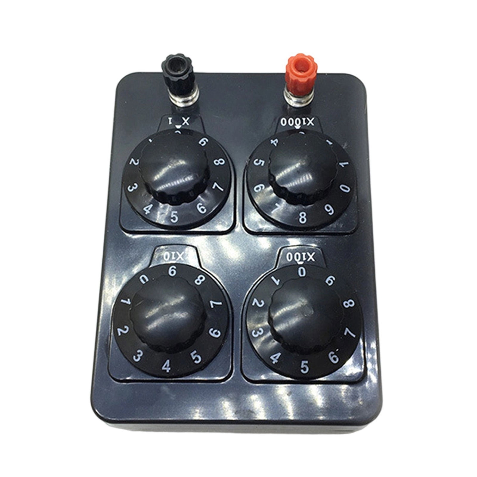 9999 Ohm Resistor Box 4 Adjustable Settings Resistance Box for Physics ...