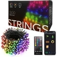 99FT 300LED Dynamic Smart Programmable Holiday Decor RGB String Lights ...