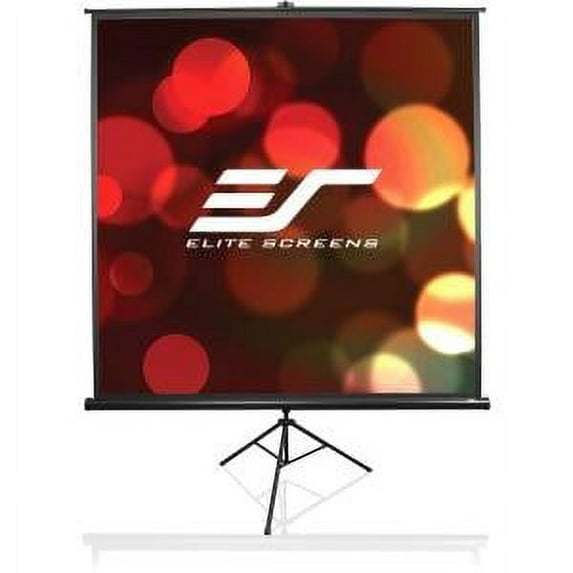 99IN DIAG PORTABLE PULL UP SCREEN 1:1 70X70 TRIPOD BLACK CASE - Walmart.com