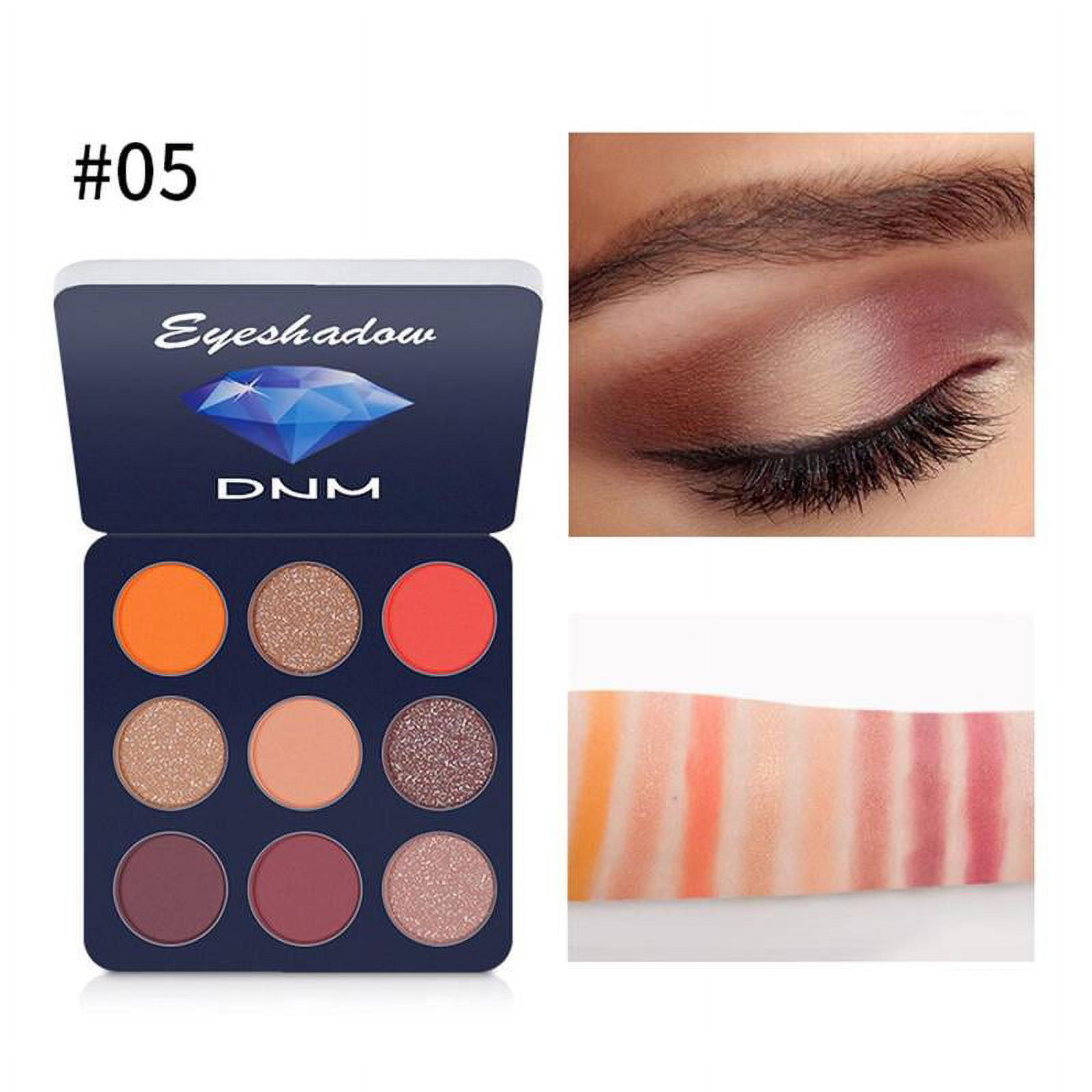9Colors Matte Eyeshadow Makeup Kit Shimmer Glitter Shadow Eye Palette ...