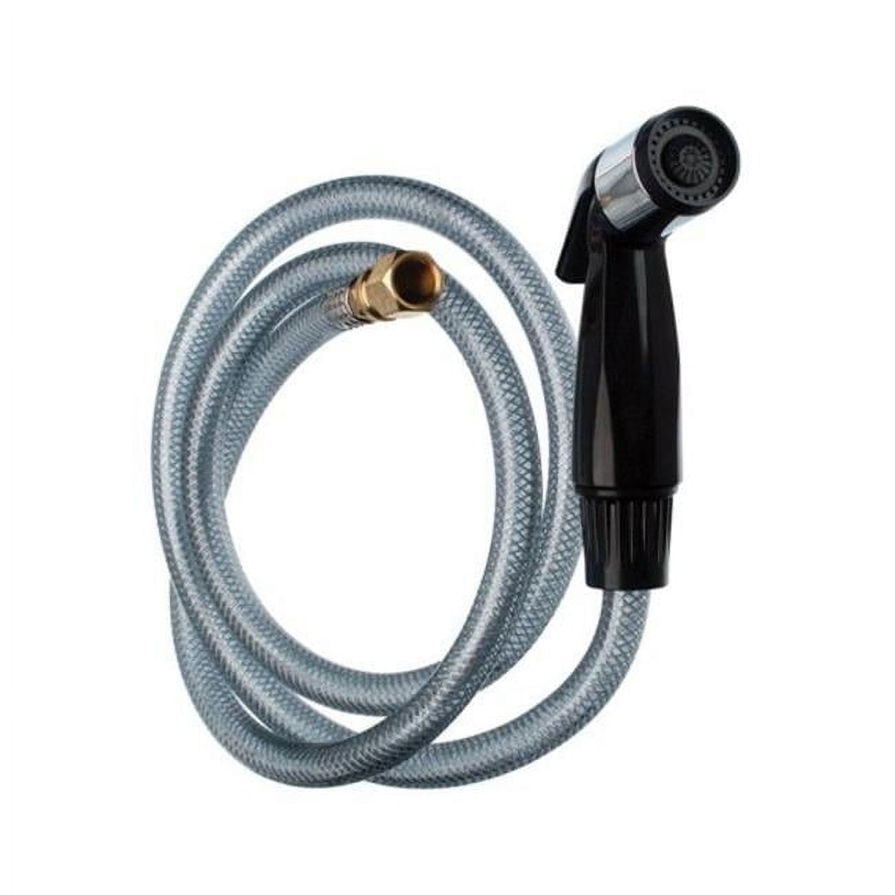 Templeton Universal Kitchen Sink Spray Hose, Black, 48 Inch, Plastic ...
