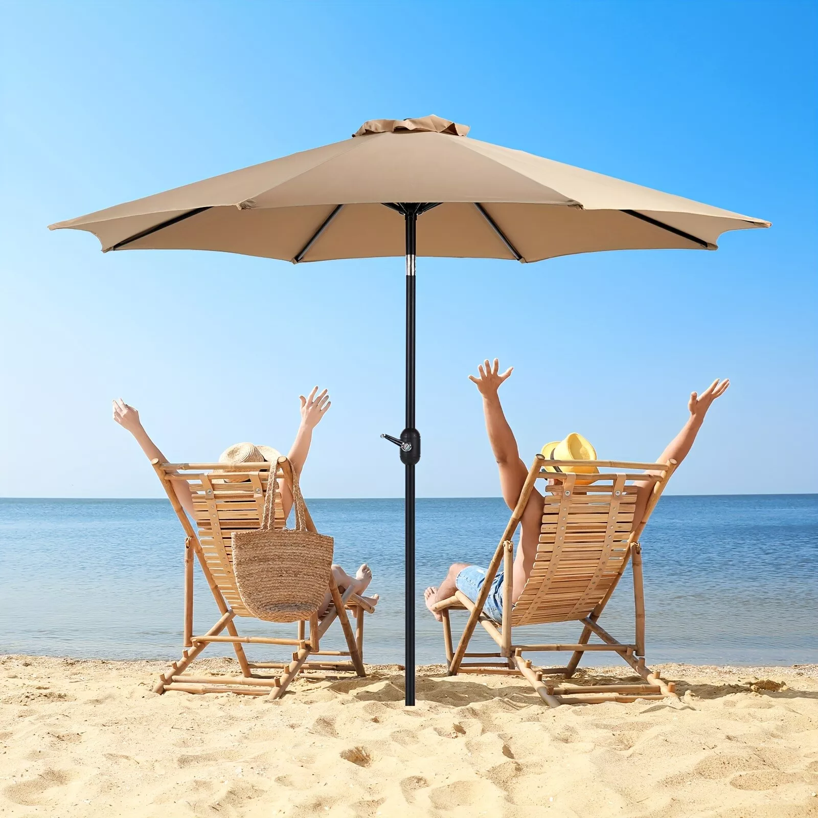 9FT Outdoor Patio and Pool Umbrella for Commercial& Residential 8 ...