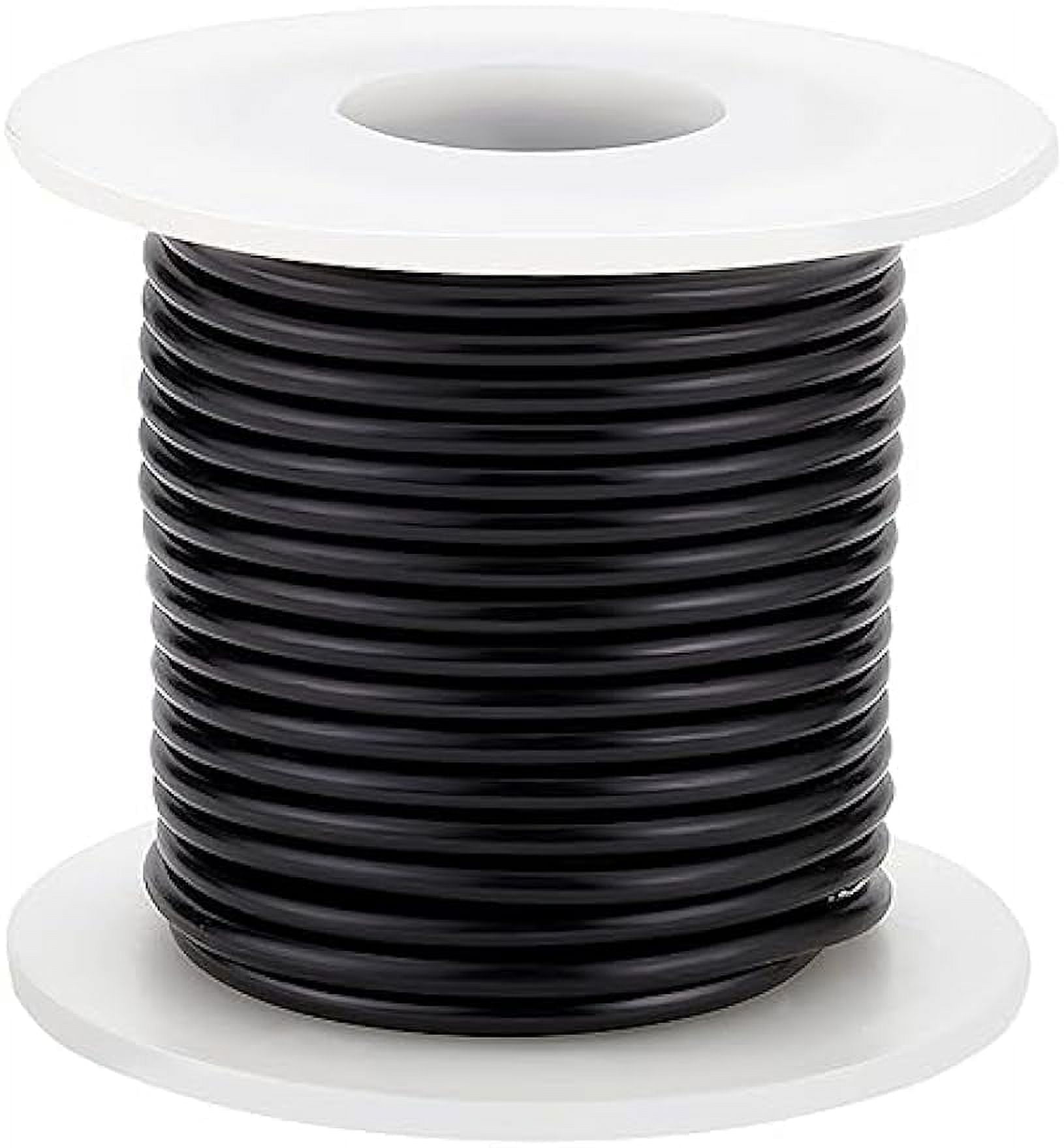 9Gauge Black Aluminum Wire Anodized Jewelry Craft Wire Bendable Metal ...